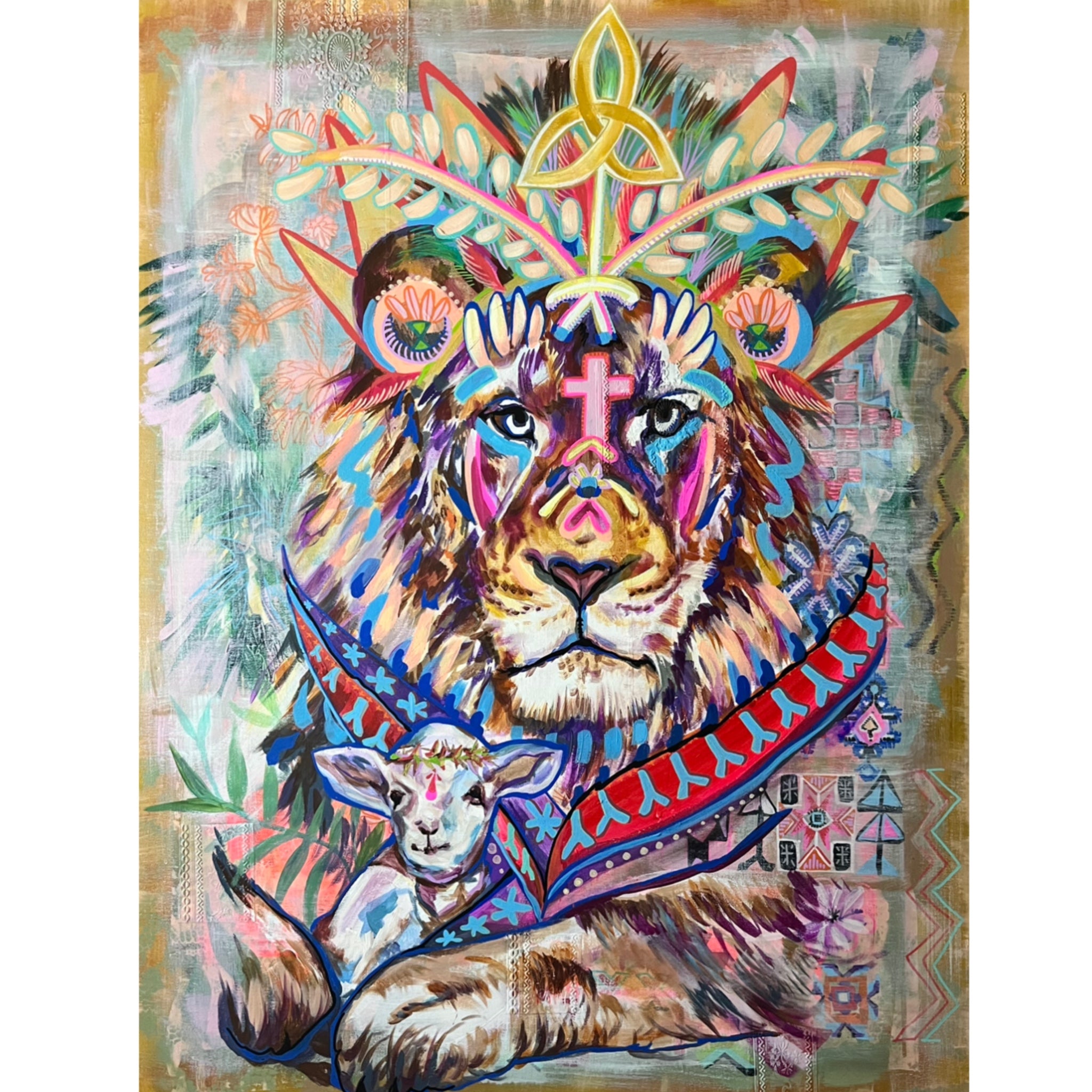 The Lion & the Lamb – Sarah Keane Designs