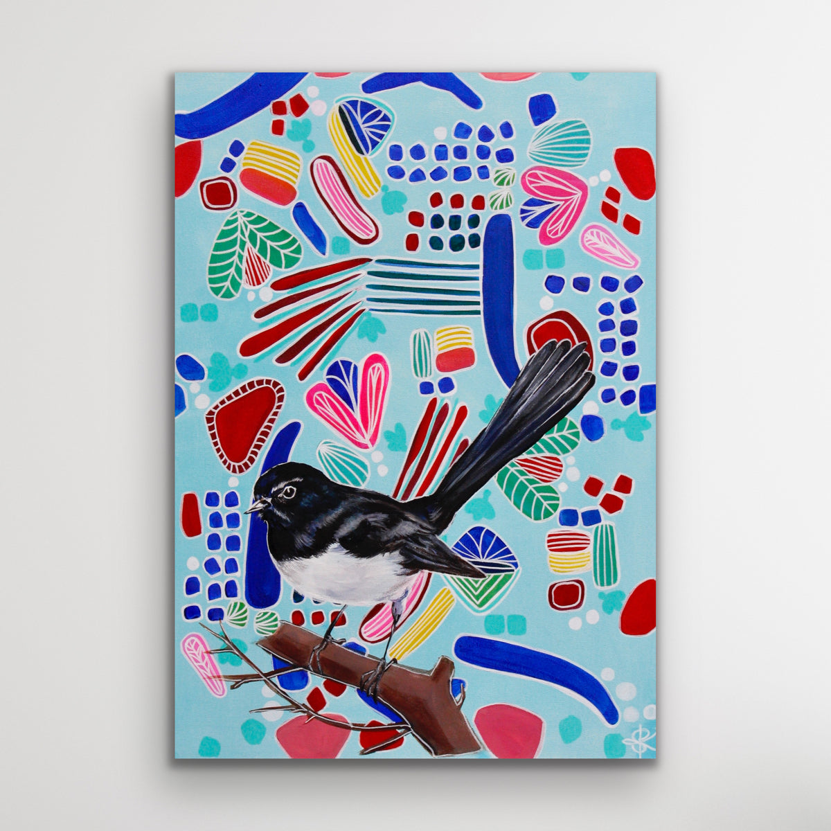 Willy Wagtail, Australian Bird Collection – Sarah Keane Designs